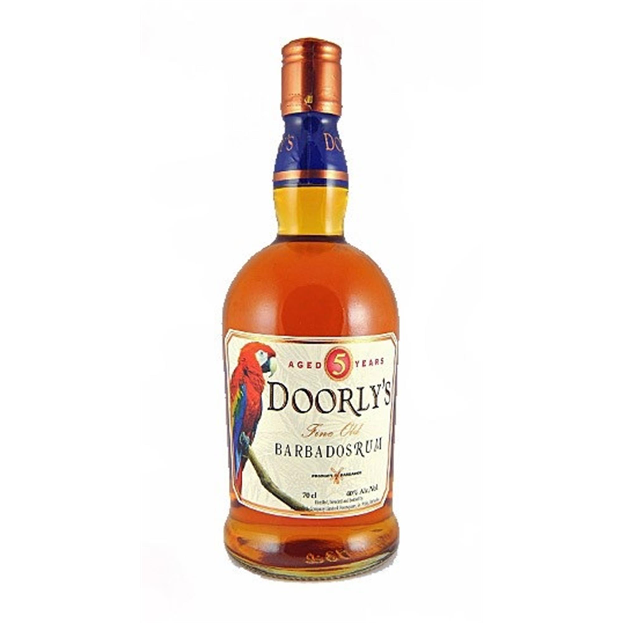 Doorlys 5 years old Rum