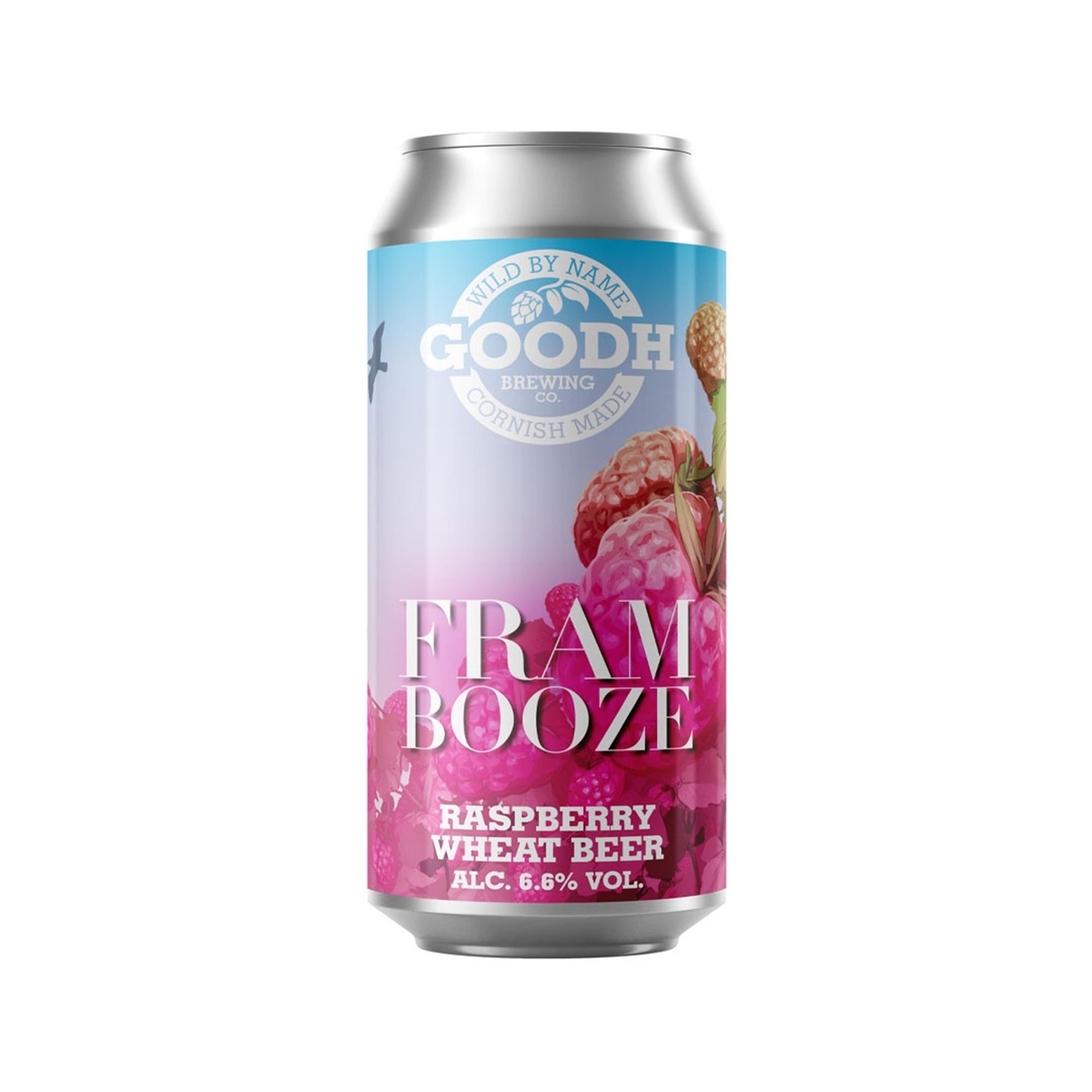 Goodh Brewing Co. Frambooze Raspberry Wheat Beer 6.6% 440ml