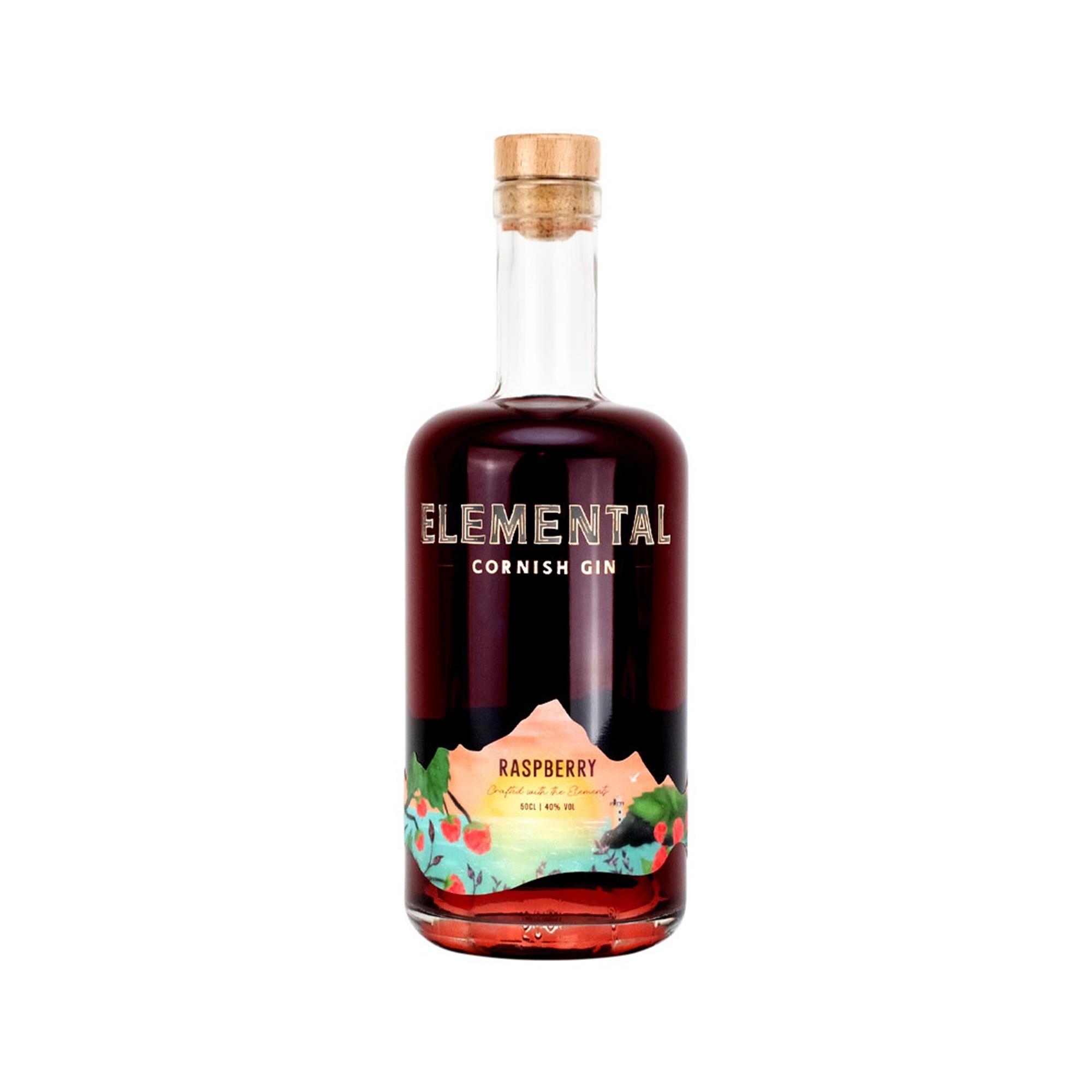 Elemental Raspberry Cornish Gin 50cl