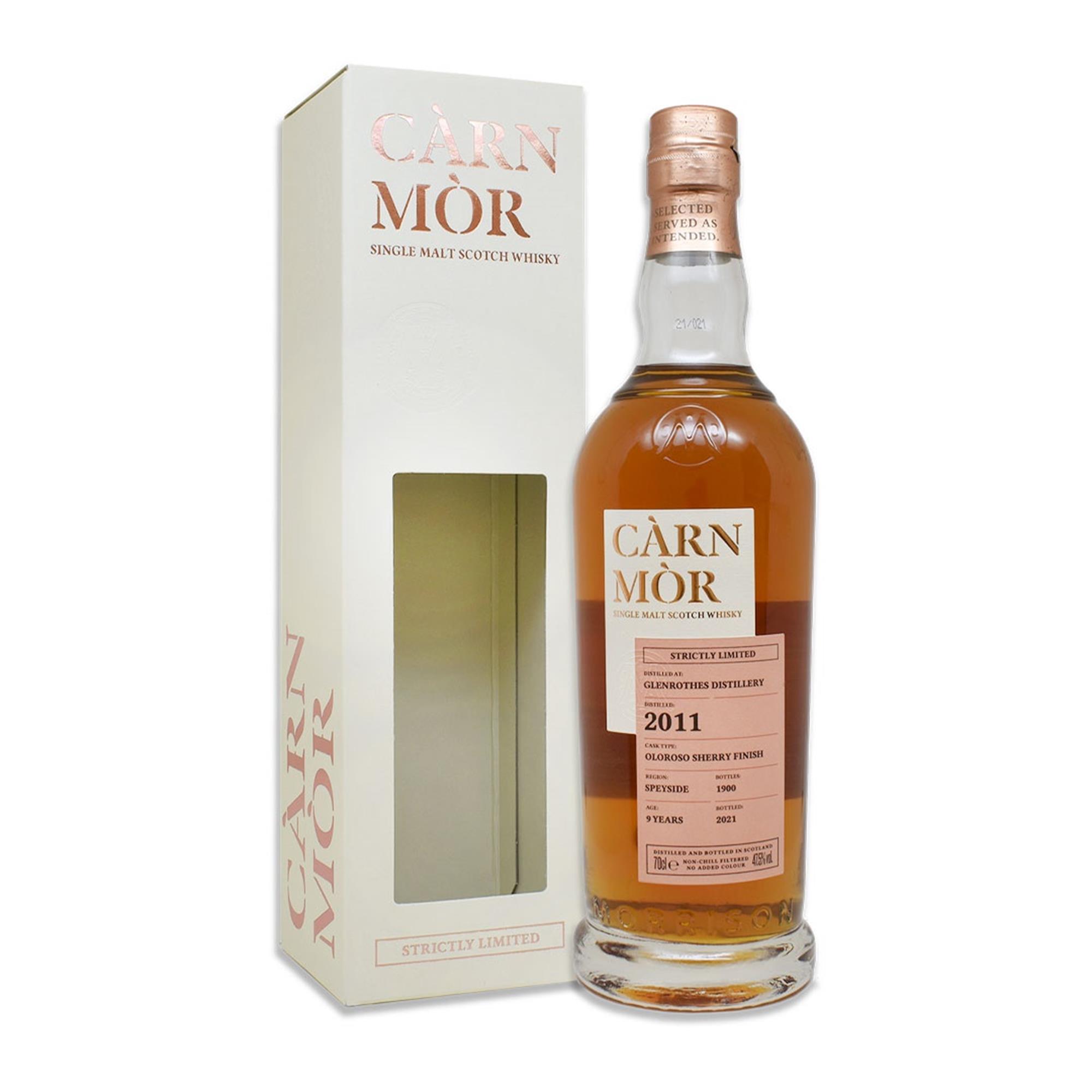 Carn Mor Glenrothes 2011 9 Year Old Single Malt Whisky 70cl