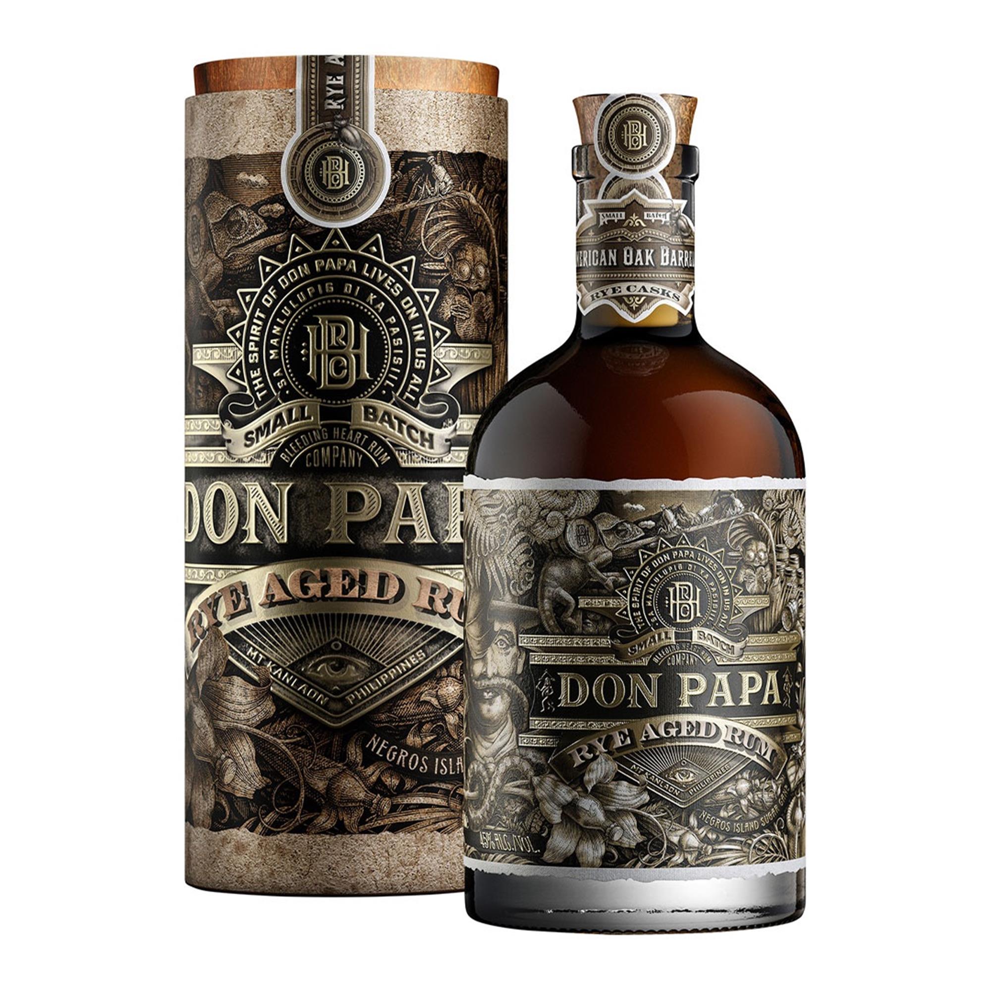 Don Papa Rye Cask Aged Dark Rum Limited Edition 70cl