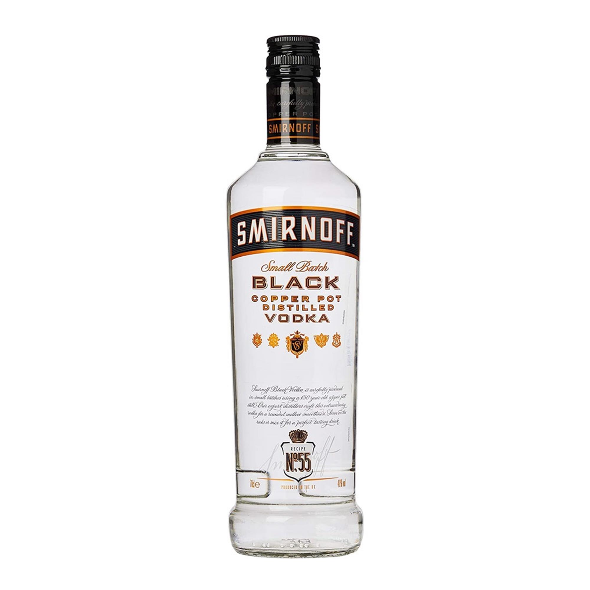 Smirnoff Black Vodka 70cl