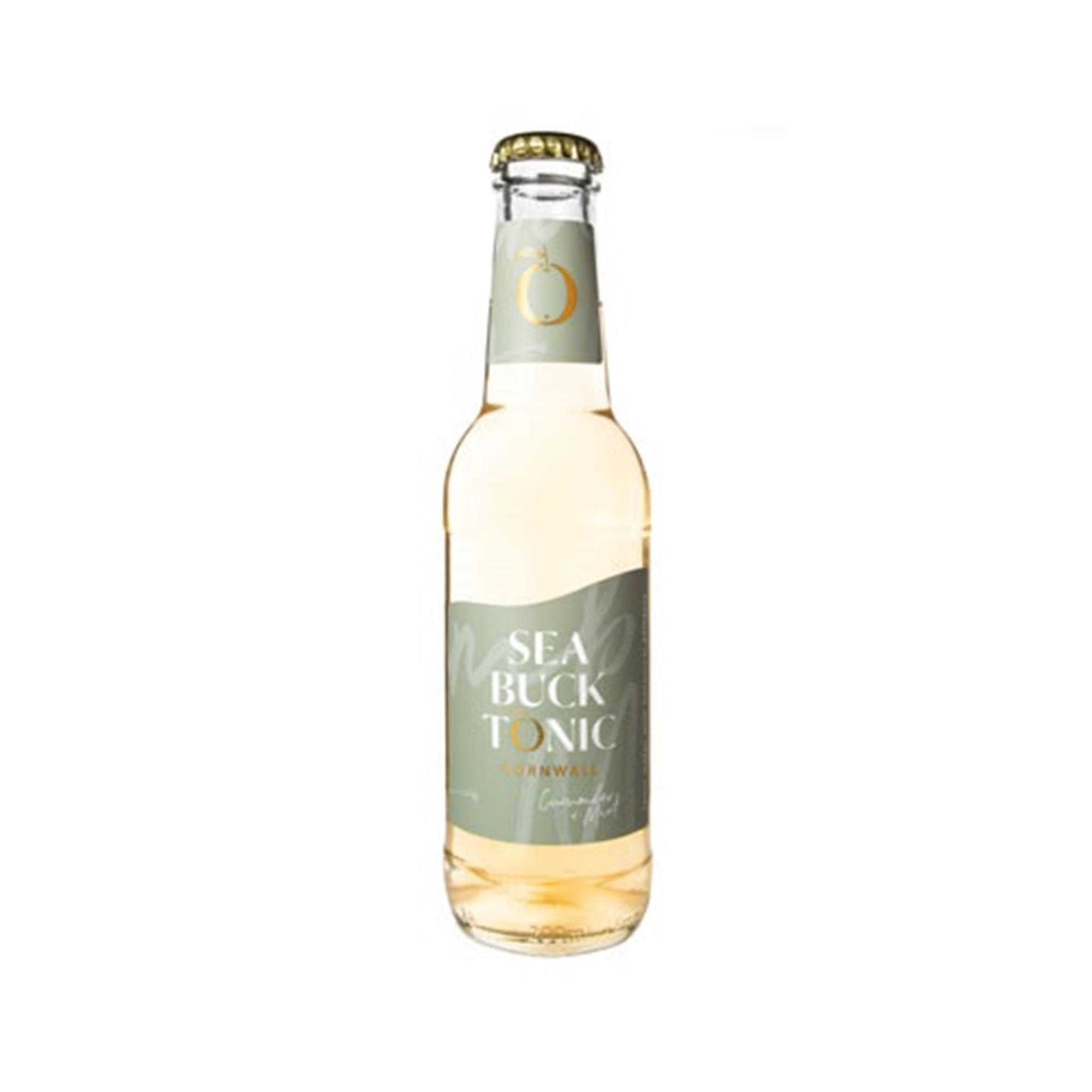 Sea Buck Cucumber & Mint Cornish Tonic Water 200ml Case of 12