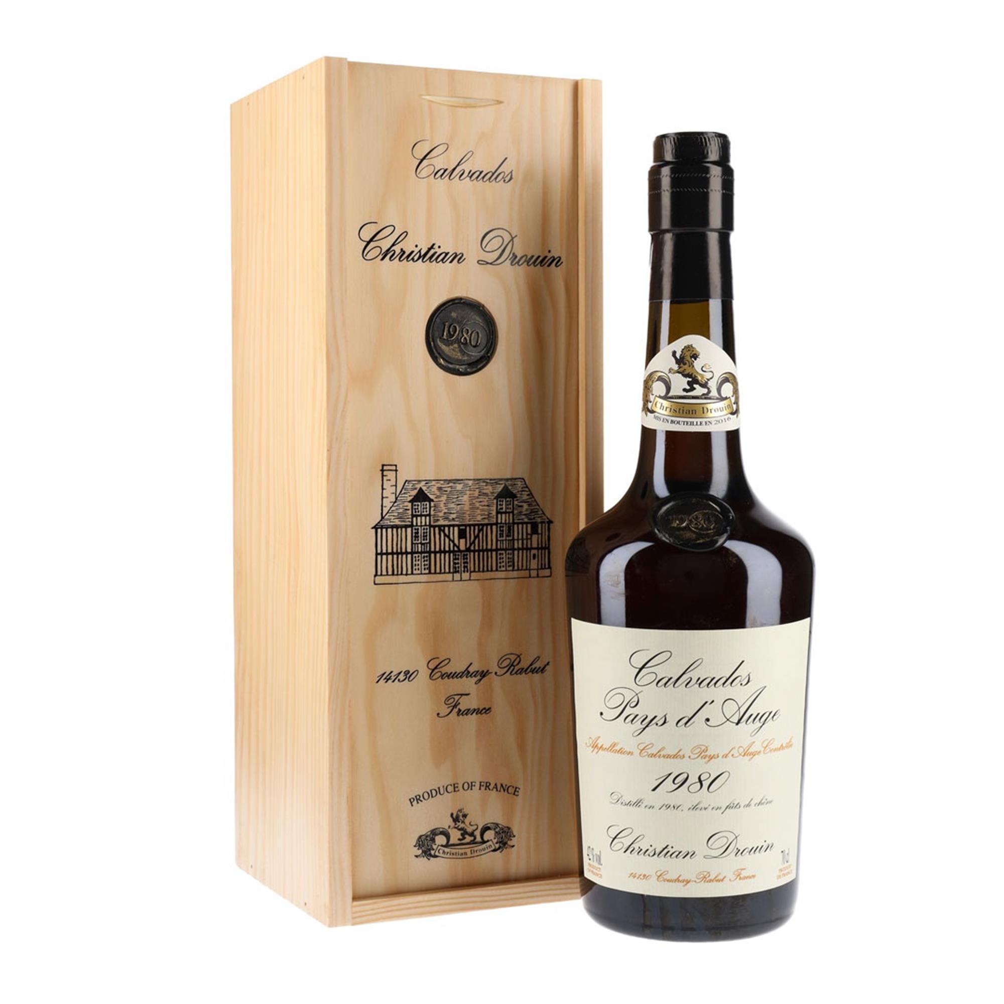 Christian Drouin 1980 Calvados 42% 70cl
