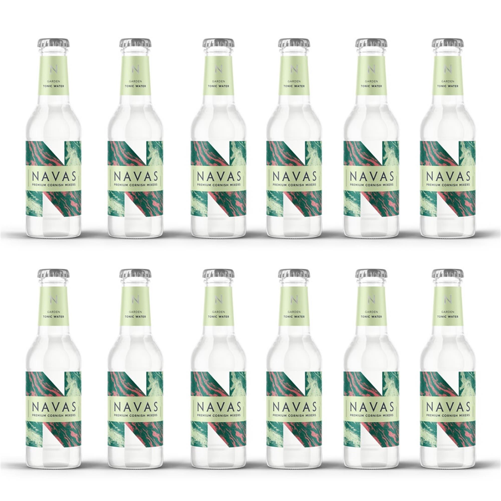 Navas Cornish Garden Tonic Water 200ml Case of 12